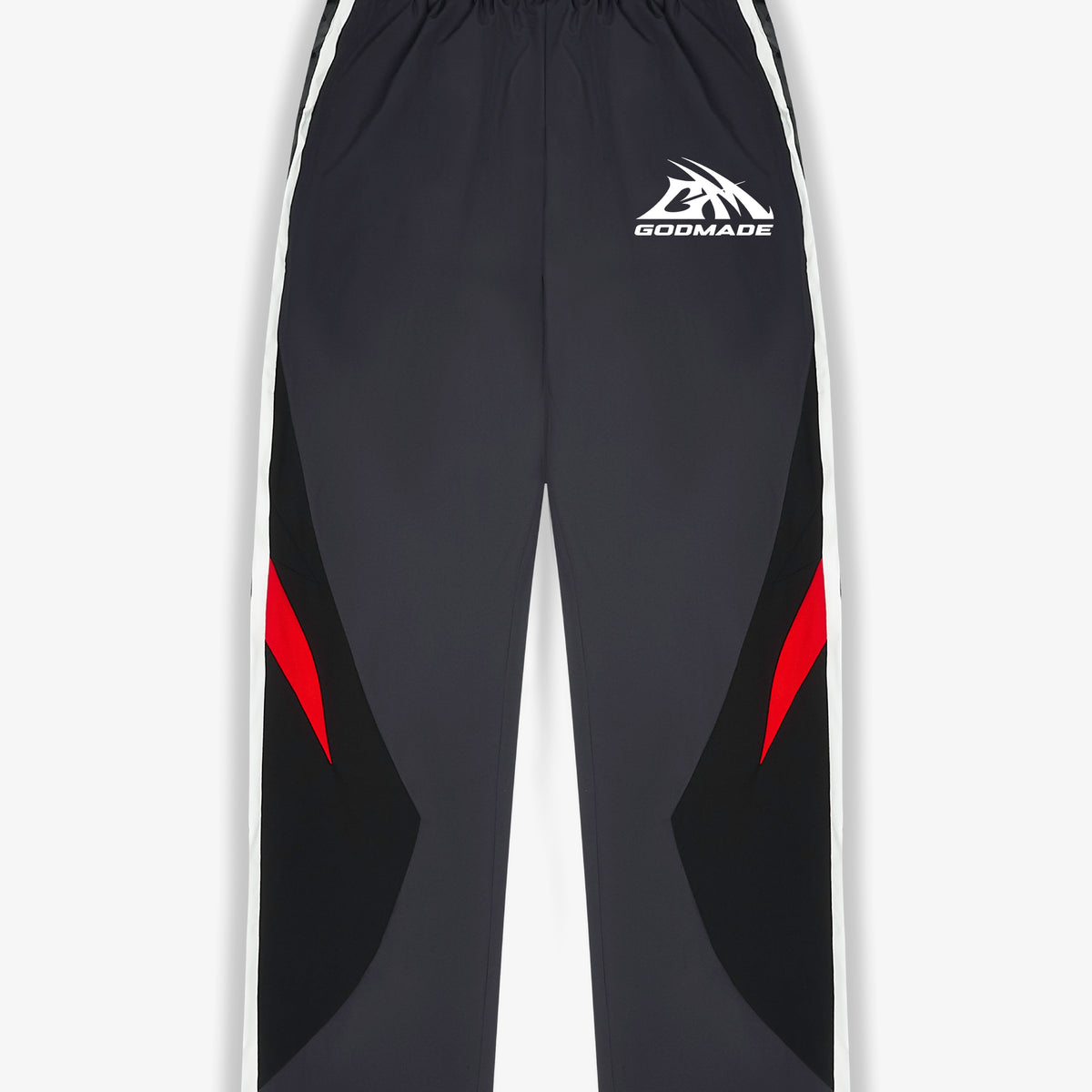 RETRO - BLACK/RED TRACK PANTS – Godmade Clo
